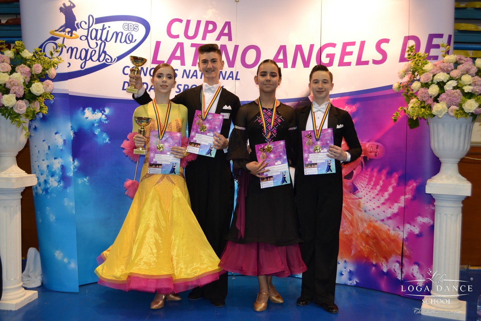 Loga Dance School la Cupa Latino Angels - Loga Dance School